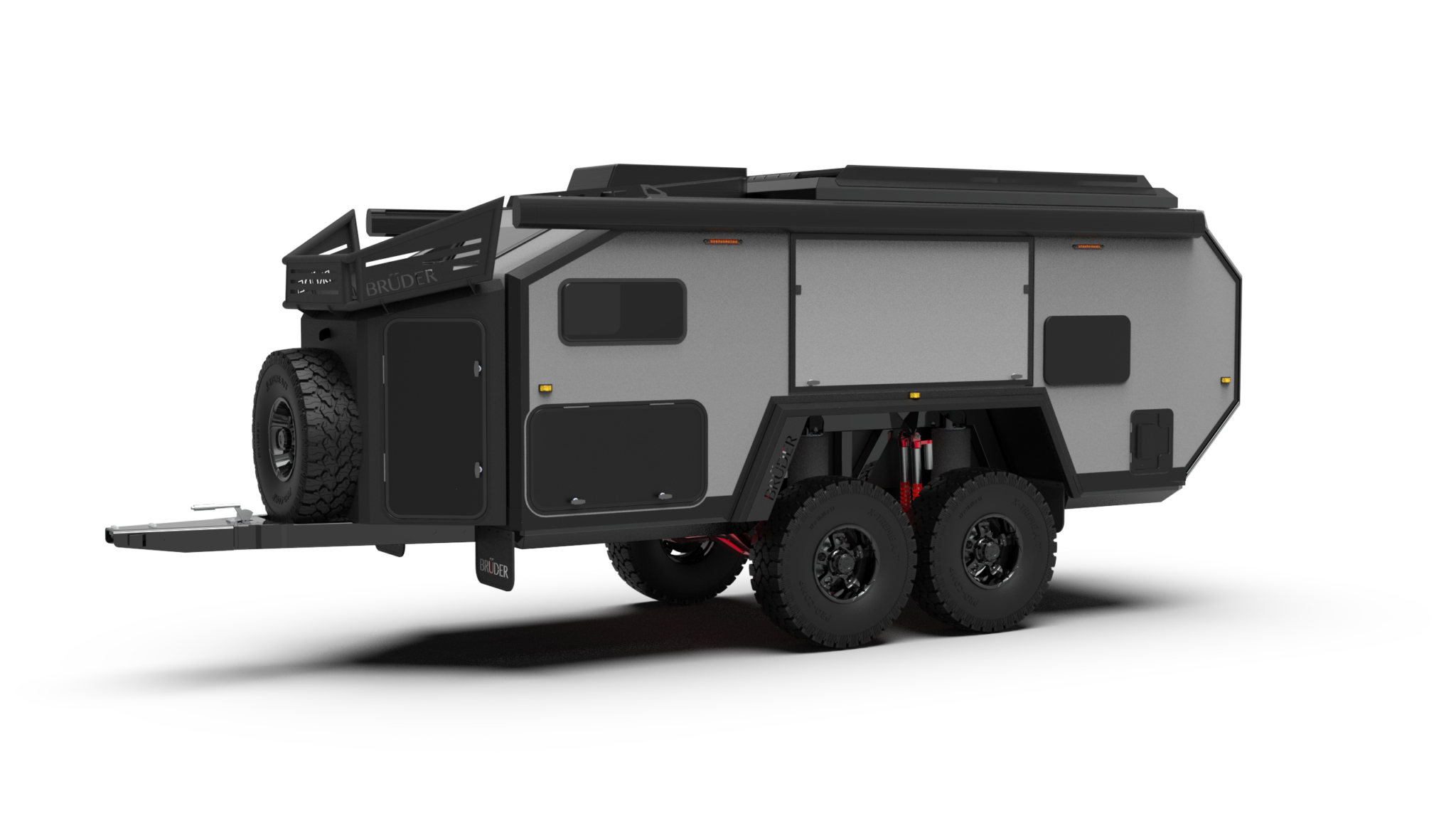 BruderX - Expedition trailers built for global exploration