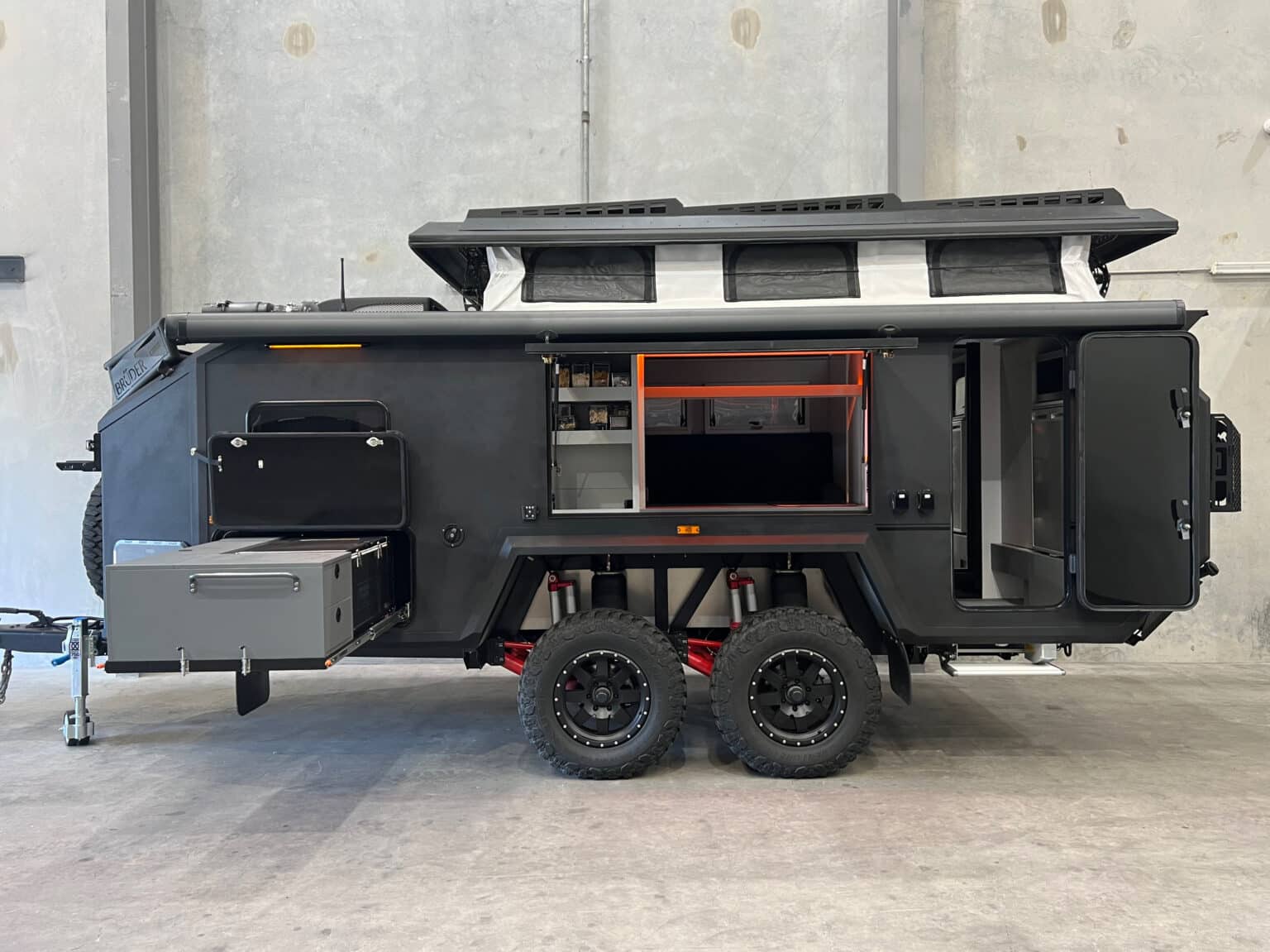 EXP-7 - BruderX - The ultimate off road performance camper trailer
